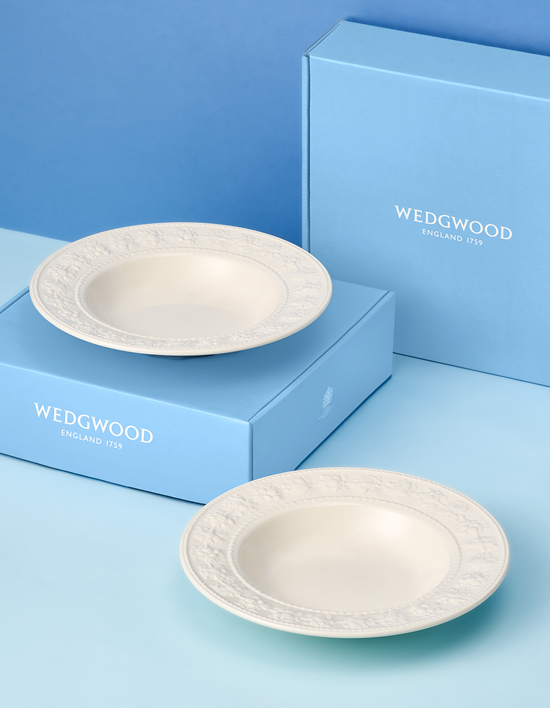 [웨지우드] 페스티비티 23cm 스프 플레이트 2P 세트 (세트) - 마켓컬리